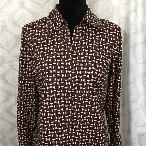 Geoffrey Beene | Tops | Vintage Geoffrey Beene Sport Stretch Blouse 8 ...
